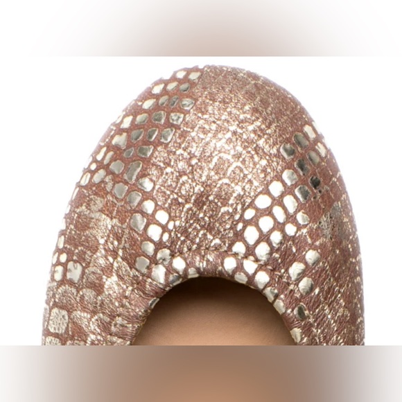 Tieks | Shoes | Tieks Wild Copper Metallic Leather Ballet Flats Size 3 ...